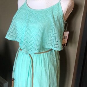 Trixxi | Dresses | Trixxi Maxi Dress Nwt Aqua Size M | Poshmark